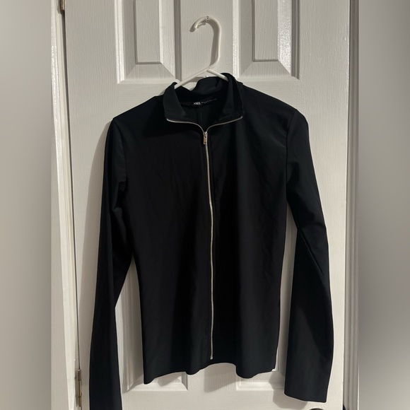 Zara | Tops | Zara Zip Up Jacket | Poshmark